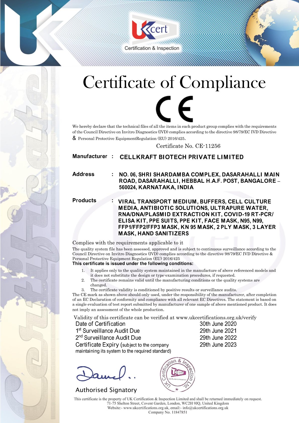 About us - CELLKRAFT BIOTECH PVT. LTD.